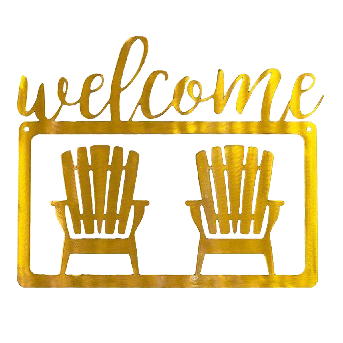 Welcome Chair – Stream Line Steel